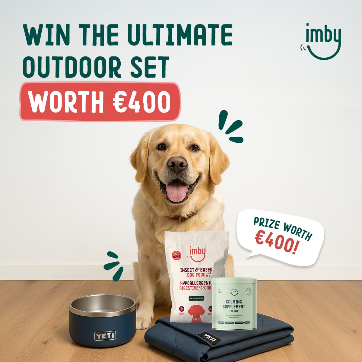 Win the Ultimate Outdoor Set Worth €400 – Only at IMBY!